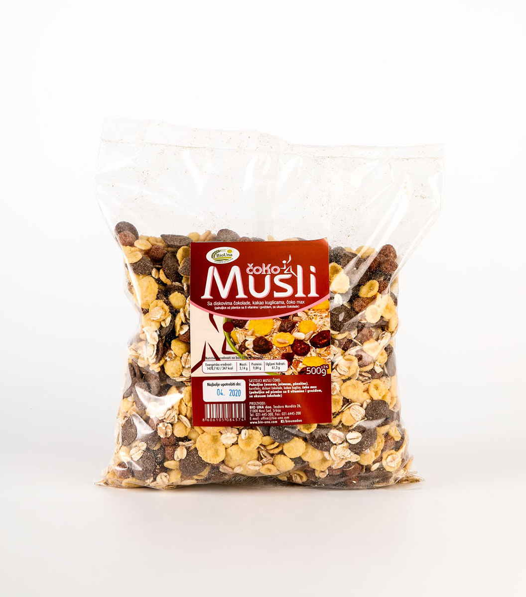 Proizvodi - Musli - Bio Una Novi Sad